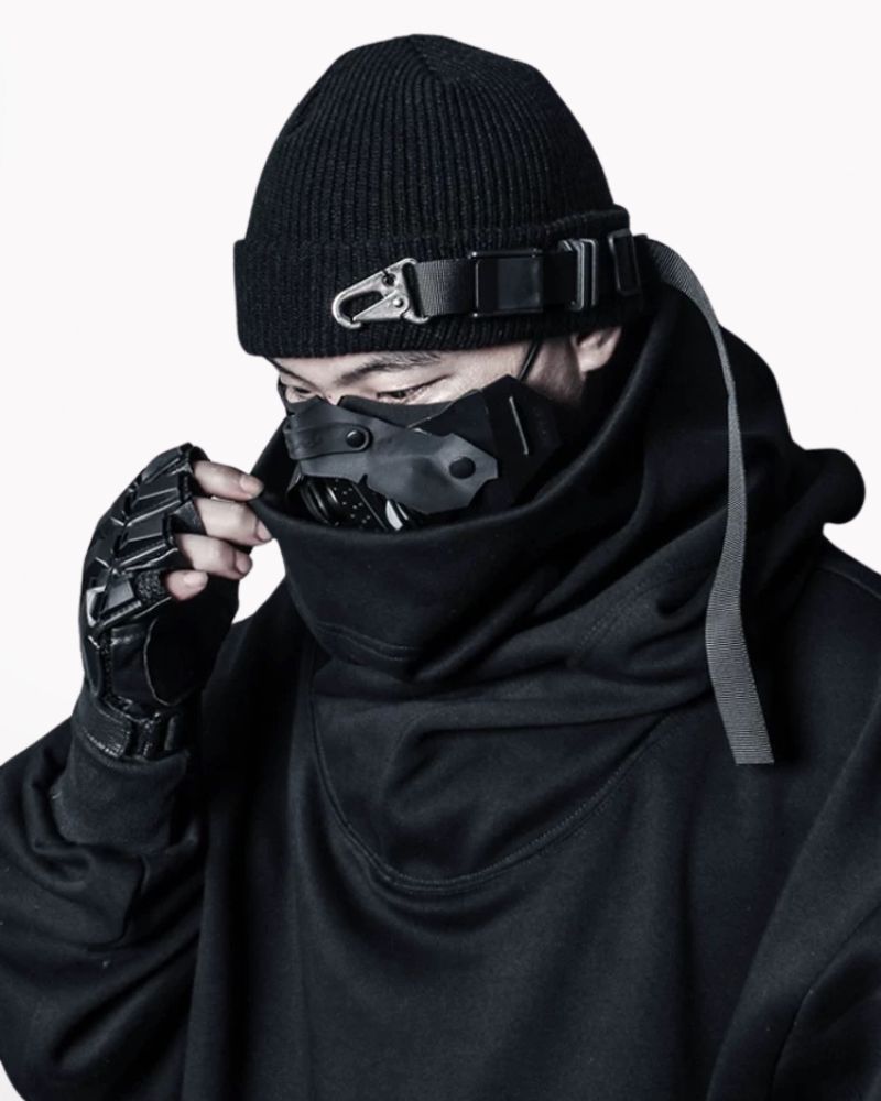 Cyberpunk Tactical Metal Knit Hat – Rabock