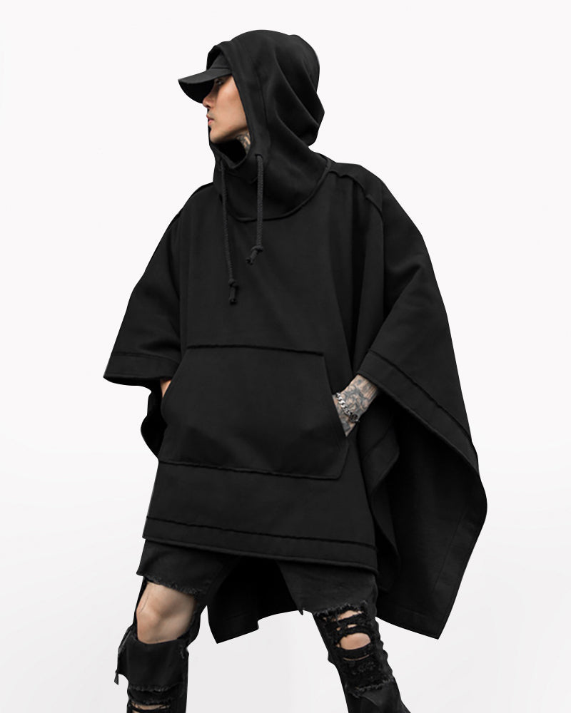 Batwing Loose Hooded Cape – Rabock