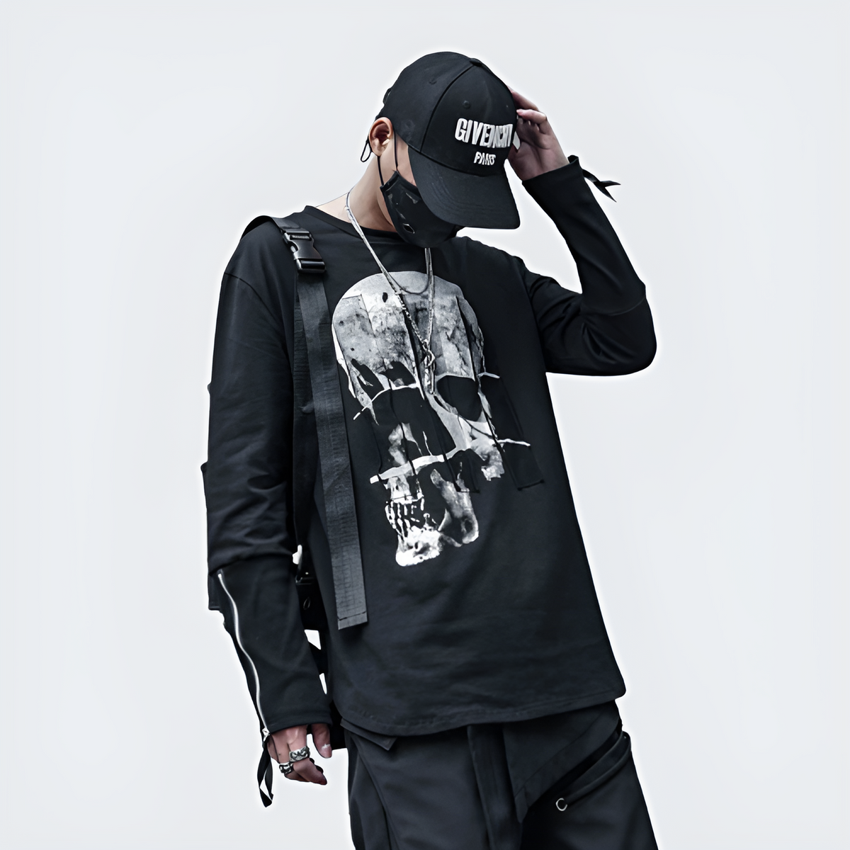 Long Sleeve Skeleton T-Shirt – Rabock