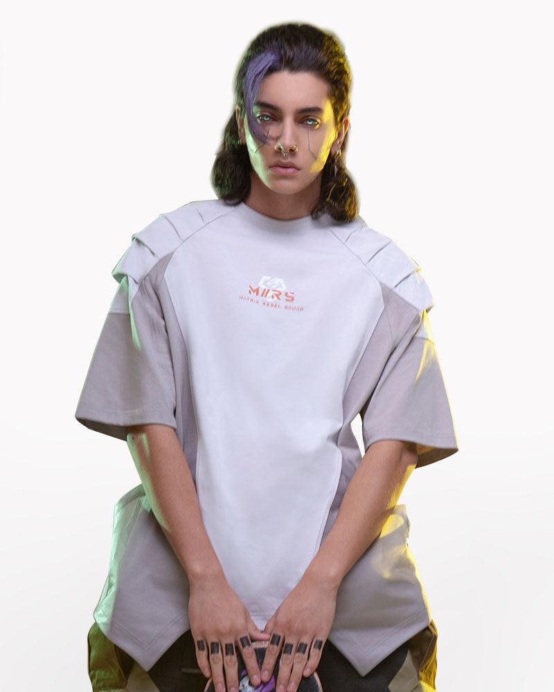 XIPHEVIL Cyberpunk Outfits Mech Patch Unisex T-Shirt – Rabock